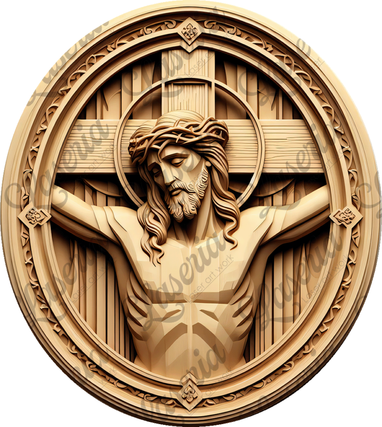 Engrave ready photo Of Jesus - laseria.net